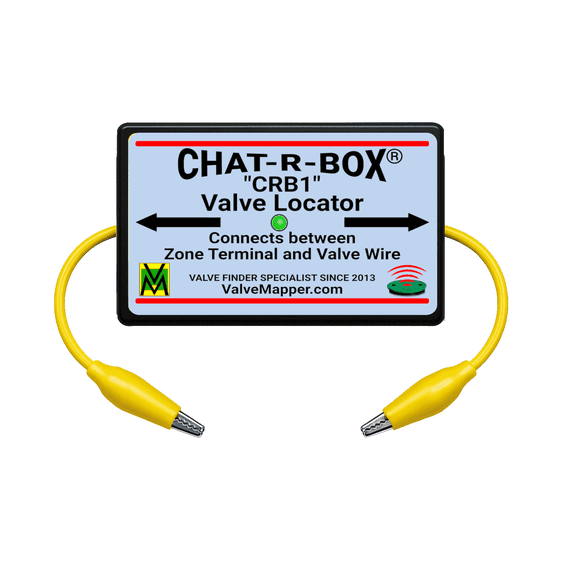 Chat-R-Box CRB1 Lawn Valve Locator, LED Power Indicator, Compatible ...