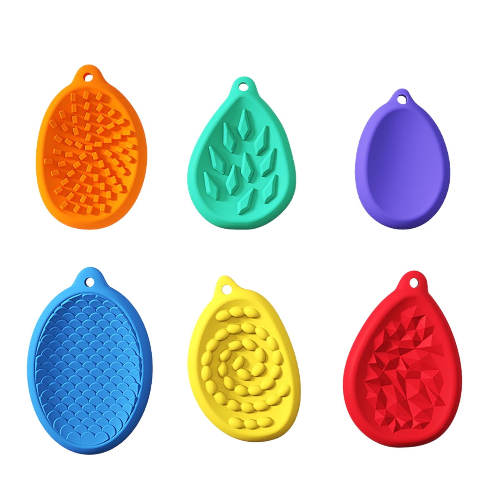 Irritable Keychain (6 Piece Set) Stimulation Stress Excessive ...