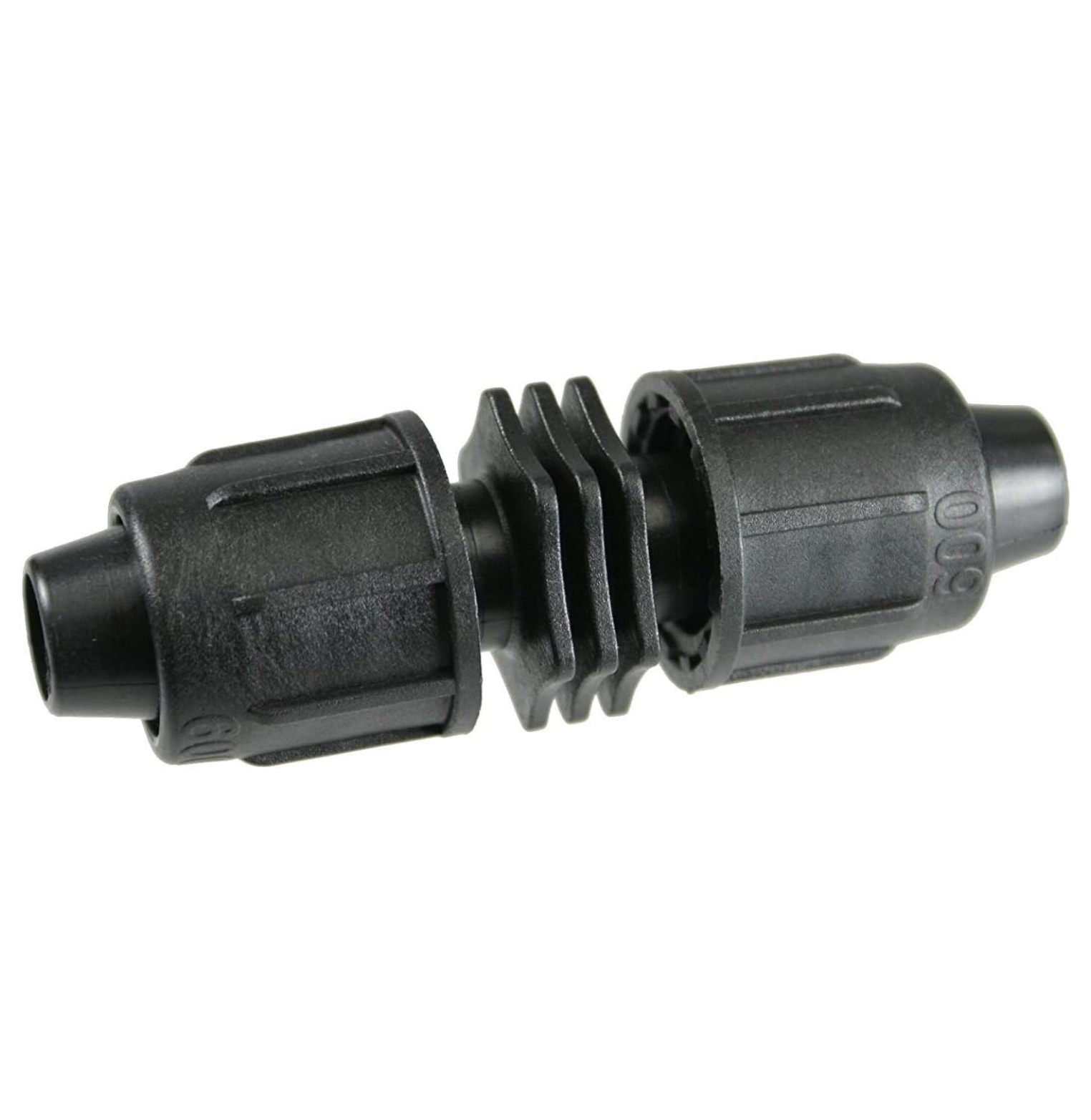 Irritec Perma-Loc Tubing Coupling 1/2" - 25 Pack | .600 Fittings for 0. ...