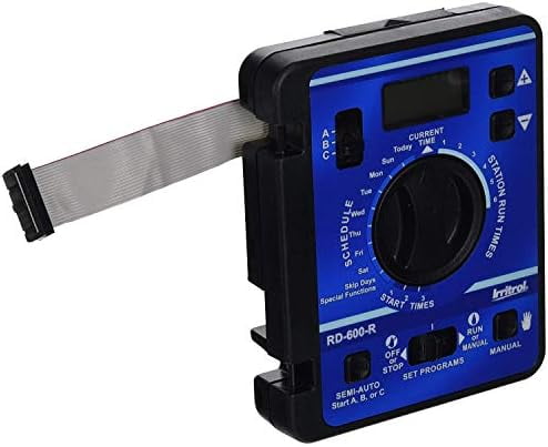 Irritrol RD600-EXT-R Rain Dial 6 Station Outdoor Irrigation Controller ...