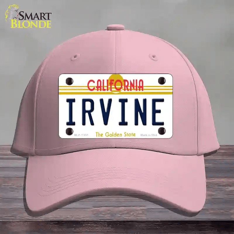 Irvine California Novelty License Plate Hat Cotton Pink - Walmart.com