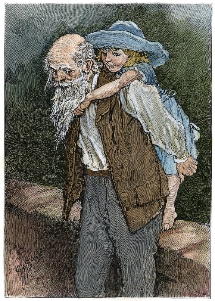 Irving: Rip Van Winkle, 1819. Engraving Of Washington Irving'S ...