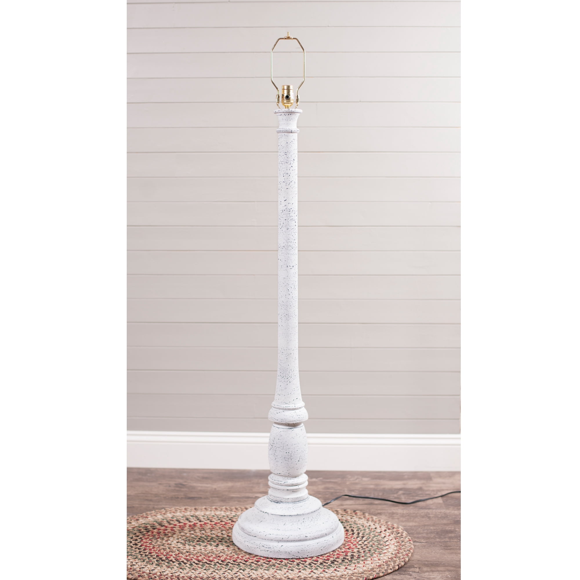 Brinton House Floor Lamp Base in Farmhouse White - Walmart.com