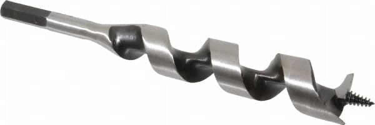 Irwin 1-1/4", 7/16" Diam Straight Shank, 7-1/2" Overall Length with 4-1 ...