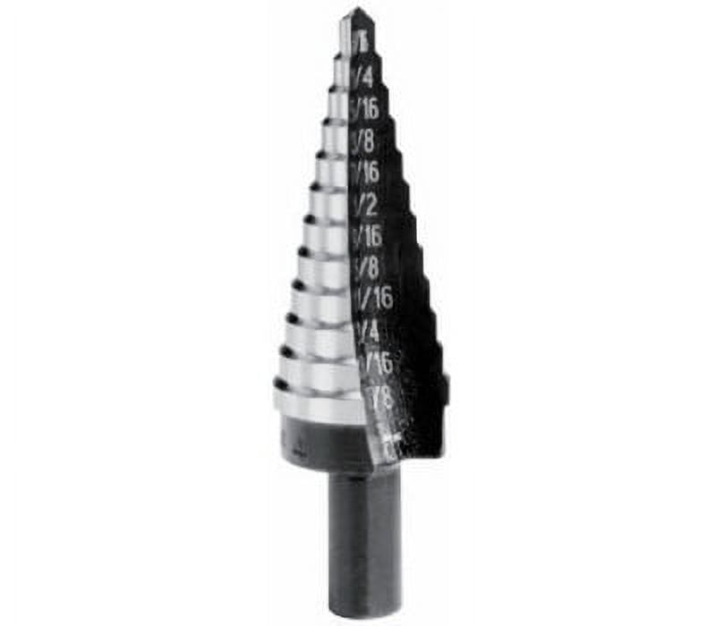Irwin 10232 Unibit 3/16 To 1/2 Inch Step Drill Bit,Each - Walmart.com