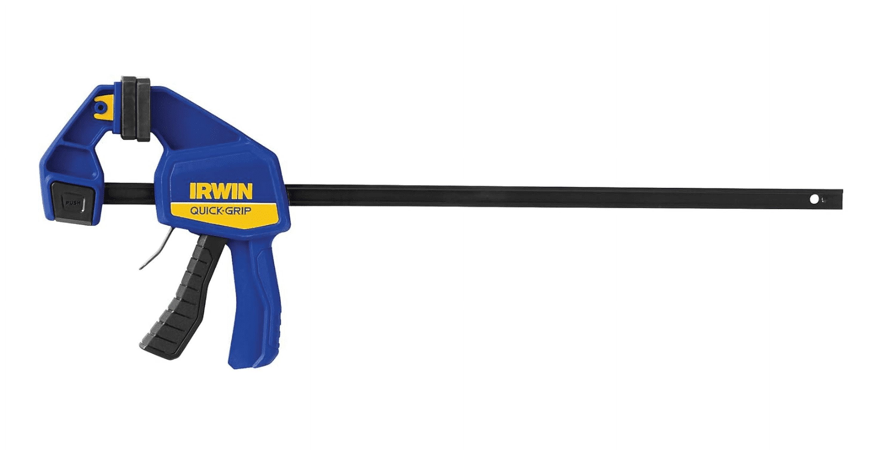 Irwin 18 Bar Clamp, High Impact Plastic Resin Handle and 3 1/4 in ...