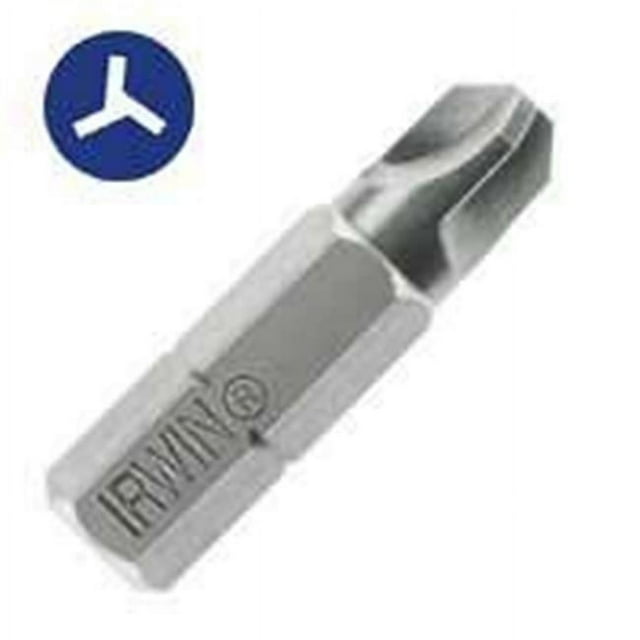 Irwin 3053033 Insert Bit, NO 4, Tri-Wing, 1 in OAL, High Grade S2 Tool ...