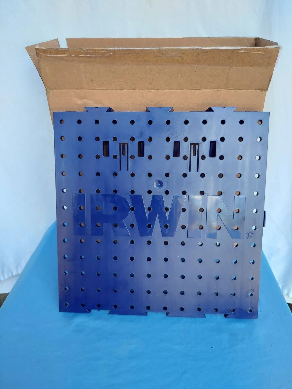 Irwin Blue Display Pegboard, 12" x 12", Plastic, 4 Pack - Walmart.com