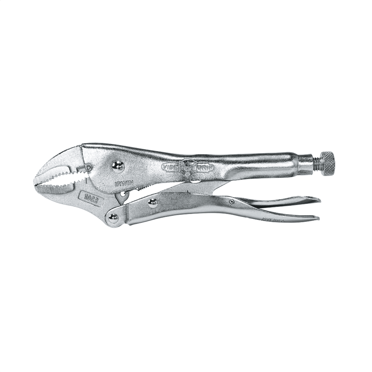Irwin/Hanson 10CR Vise-Grip 10" Adj Curved Jaw Locking Pliers - Walmart.com