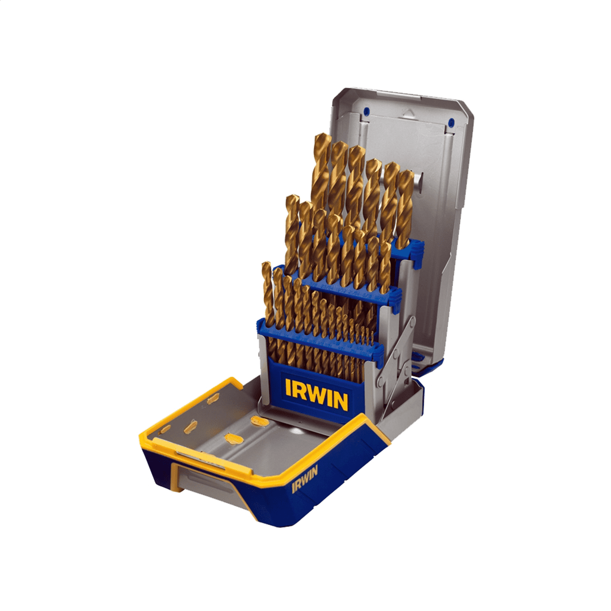 Irwin/Hanson 3018003 29pc Titanium Metal Index Drill Bit Set - Walmart.com