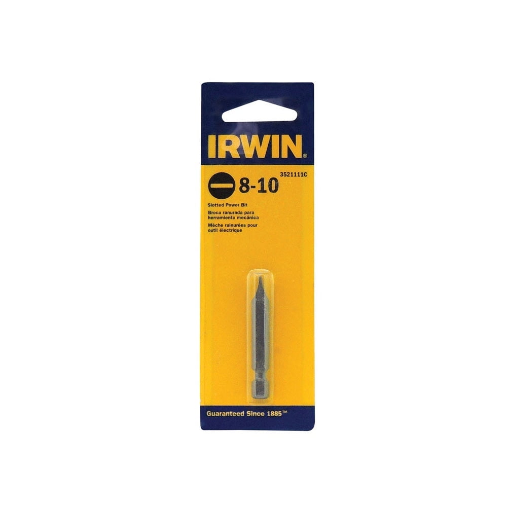 Irwin IWAF22SL82 Slotted Power Bit, Steel, Each - Walmart.com