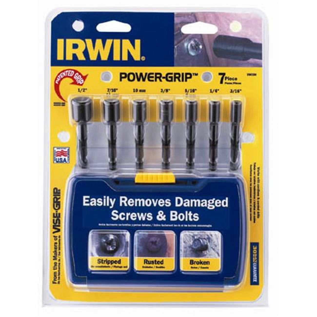 Irwin Industrial Tool 7 Piece Power Grip Set 394100 - Walmart.com