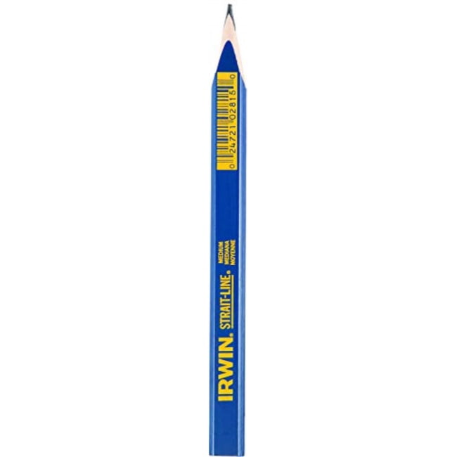 Irwin Industrial Tool 72 Count Medium Strait-Line Carpenters Pencils ...