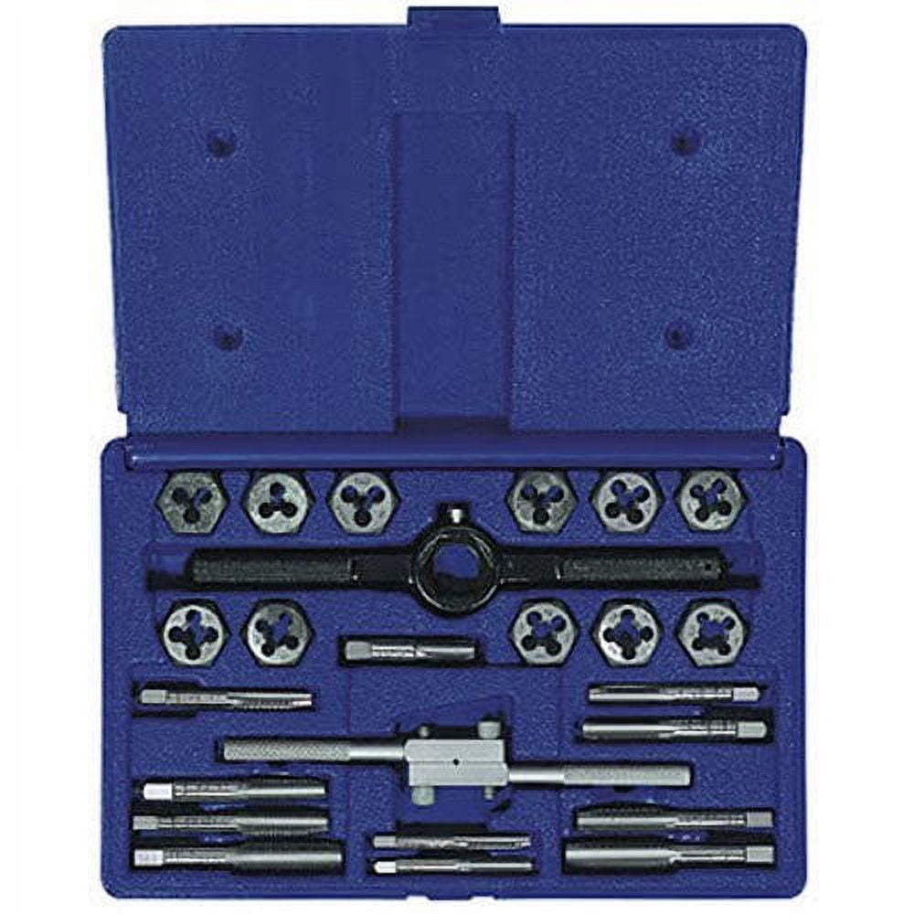 IRWIN 24-Piece Fractional Tap and Hex Die Set, High-Carbon Steel ...