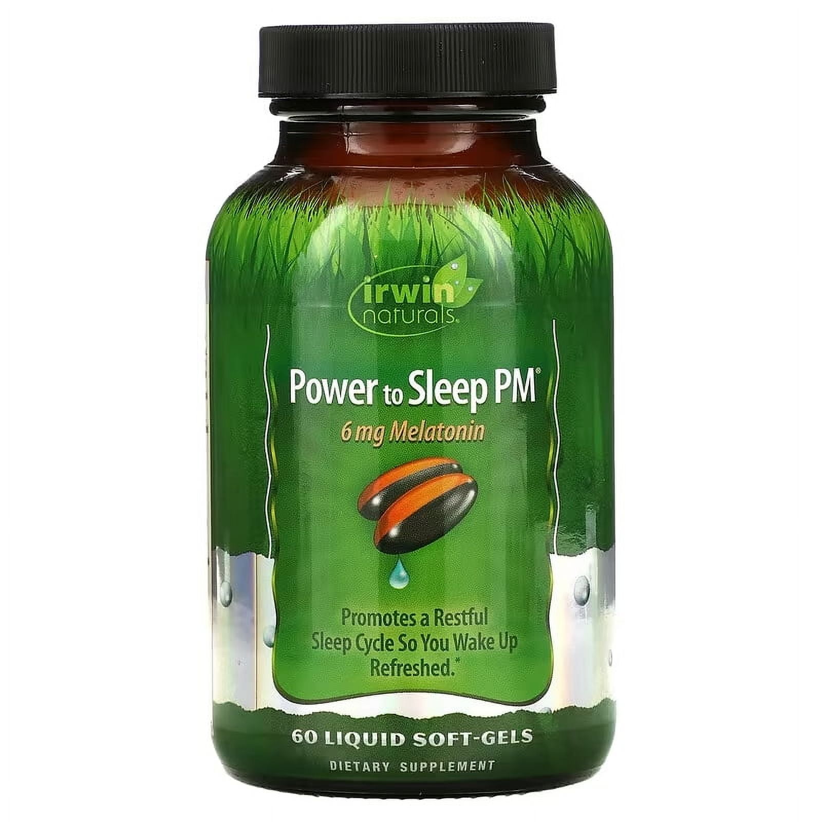 Irwin Naturals Power To Sleep Pm 6Mg Mel 60 Sgel - 6 Pack - Walmart ...