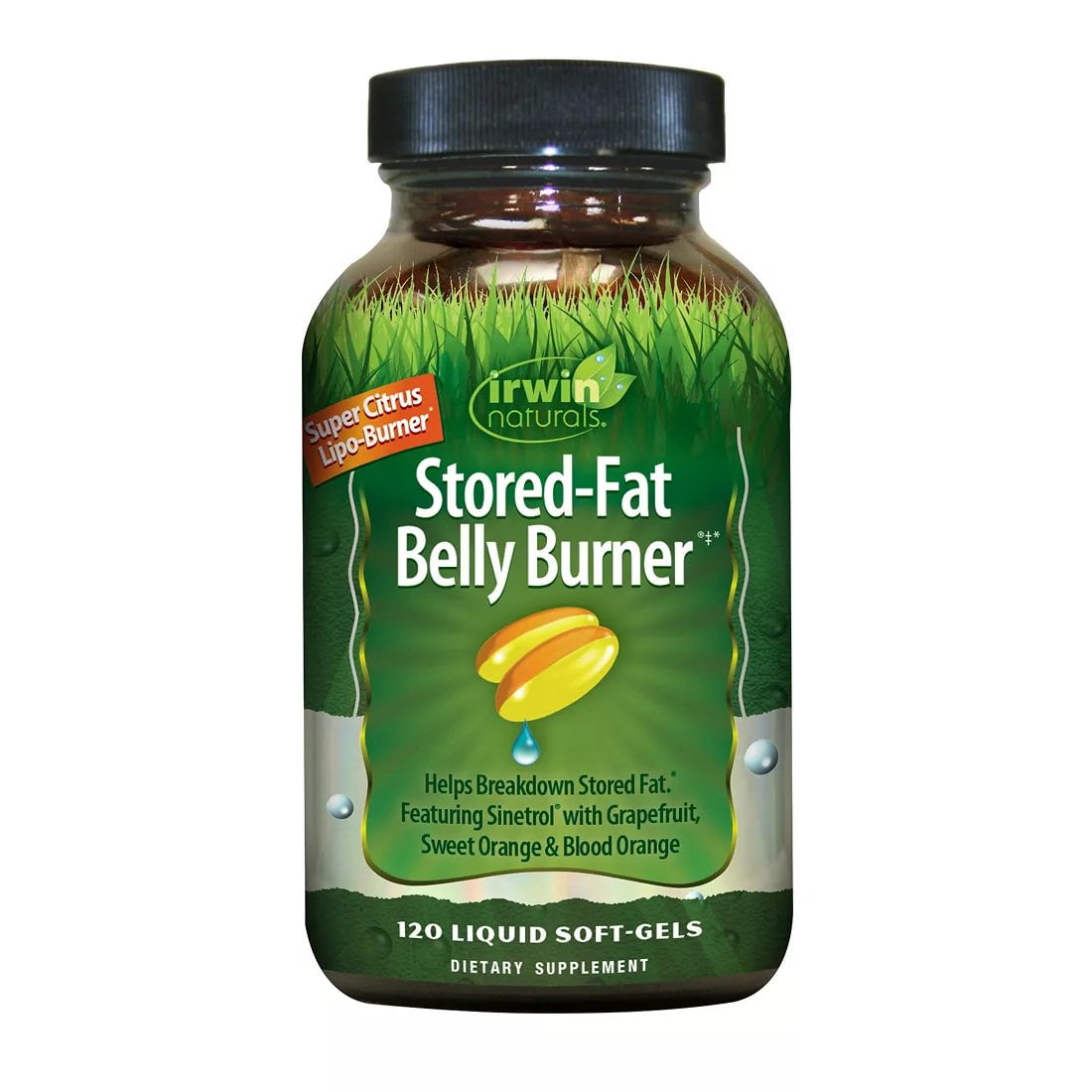 Irwin Naturals Stored Fat Belly Burner - 120 Liquid Softgels - Walmart.com