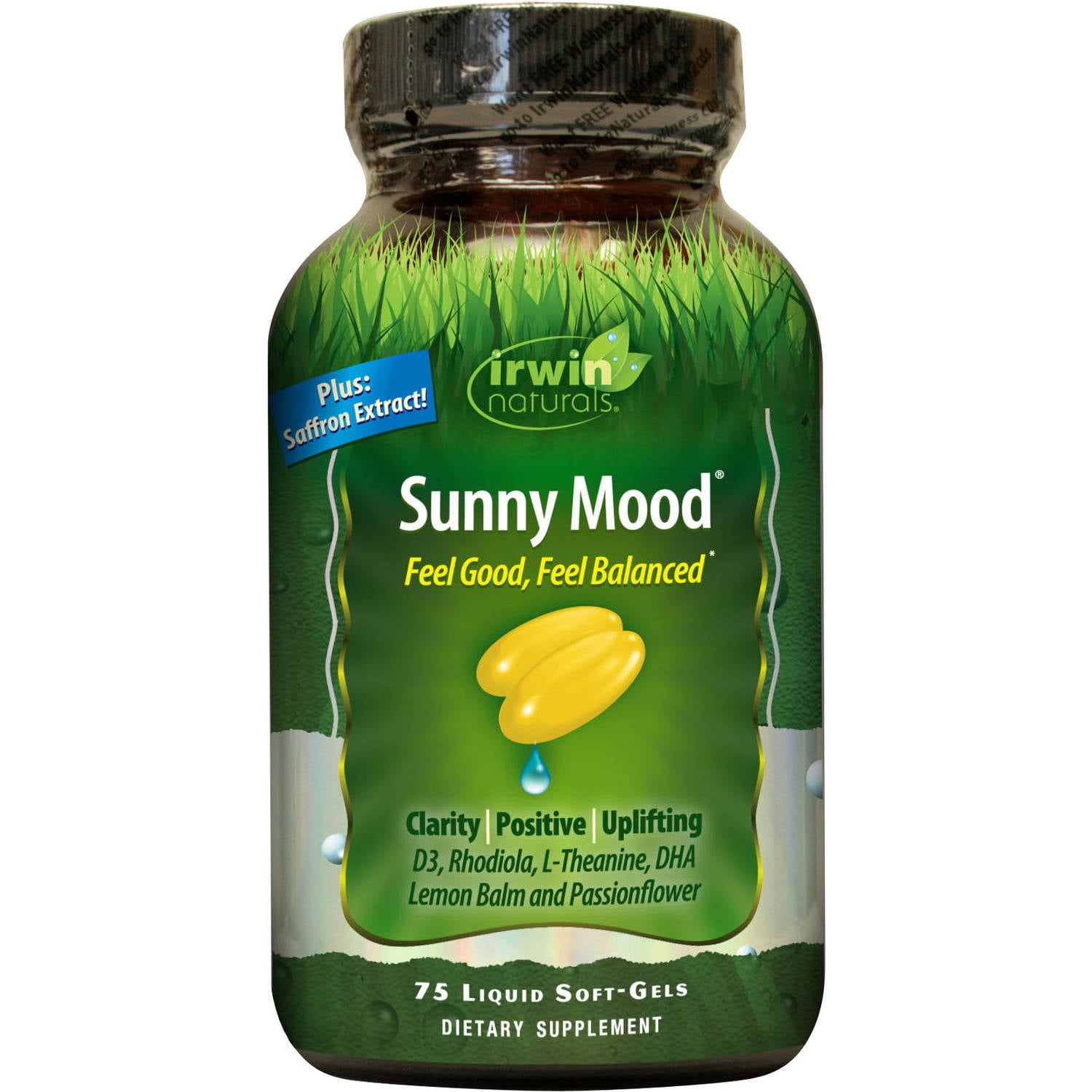 Irwin Naturals Sunny Mood, 75 ct - Walmart.com