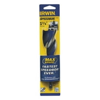 Irwin Speedbor Multiple in. Dia. x 6 L Carbon Steel Spade Bit Set 1/4 ...