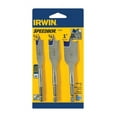 Irwin Speedbor Steel Wood Boring Bit 1/4 in. Quick-Change Hex Shank 3 ...