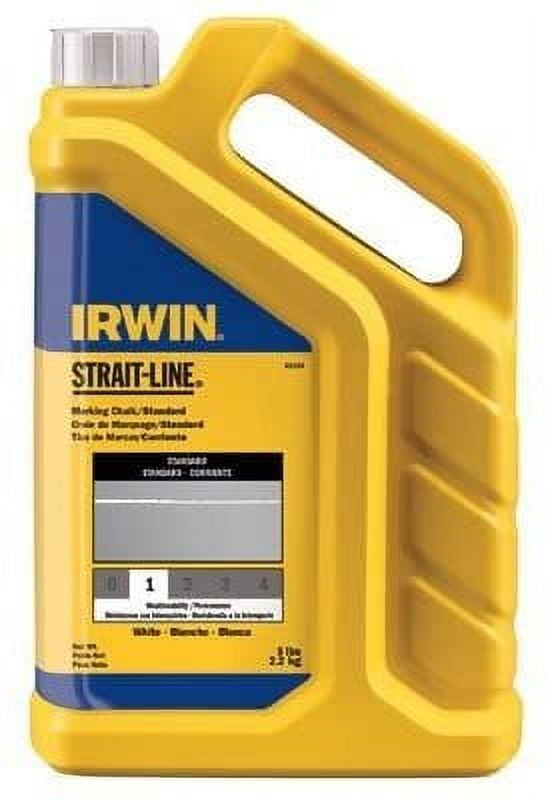 Irwin Strait Line 65104 5 Lbs White Chalk Refills - Walmart.com