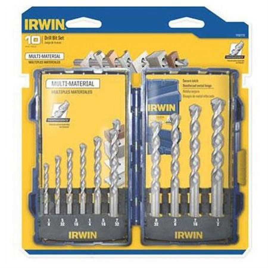 Irwin Tools 1792772 Multi Material Pro Set, 10-Piece - Walmart.com