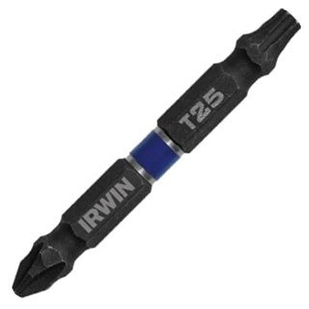 Irwin Unibit Series T25 Torx 2 Phillips Double Ended Bits 4 in. - Pack ...