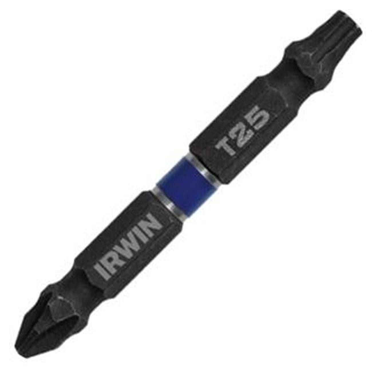 Irwin Unibit Series T25 Torx 2 Phillips Double Ended Bits 4 in. - Pack ...