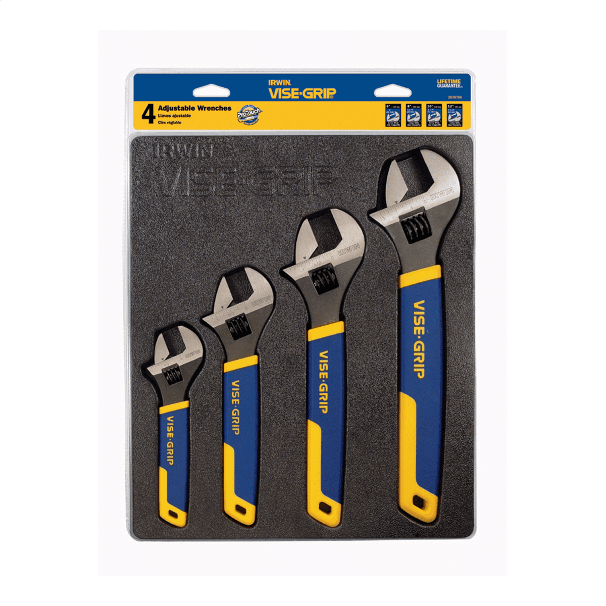 Vise Grip WR 10 X 6 X 8 ADJ Professional Grade Adjustable Wrench Set Walmart