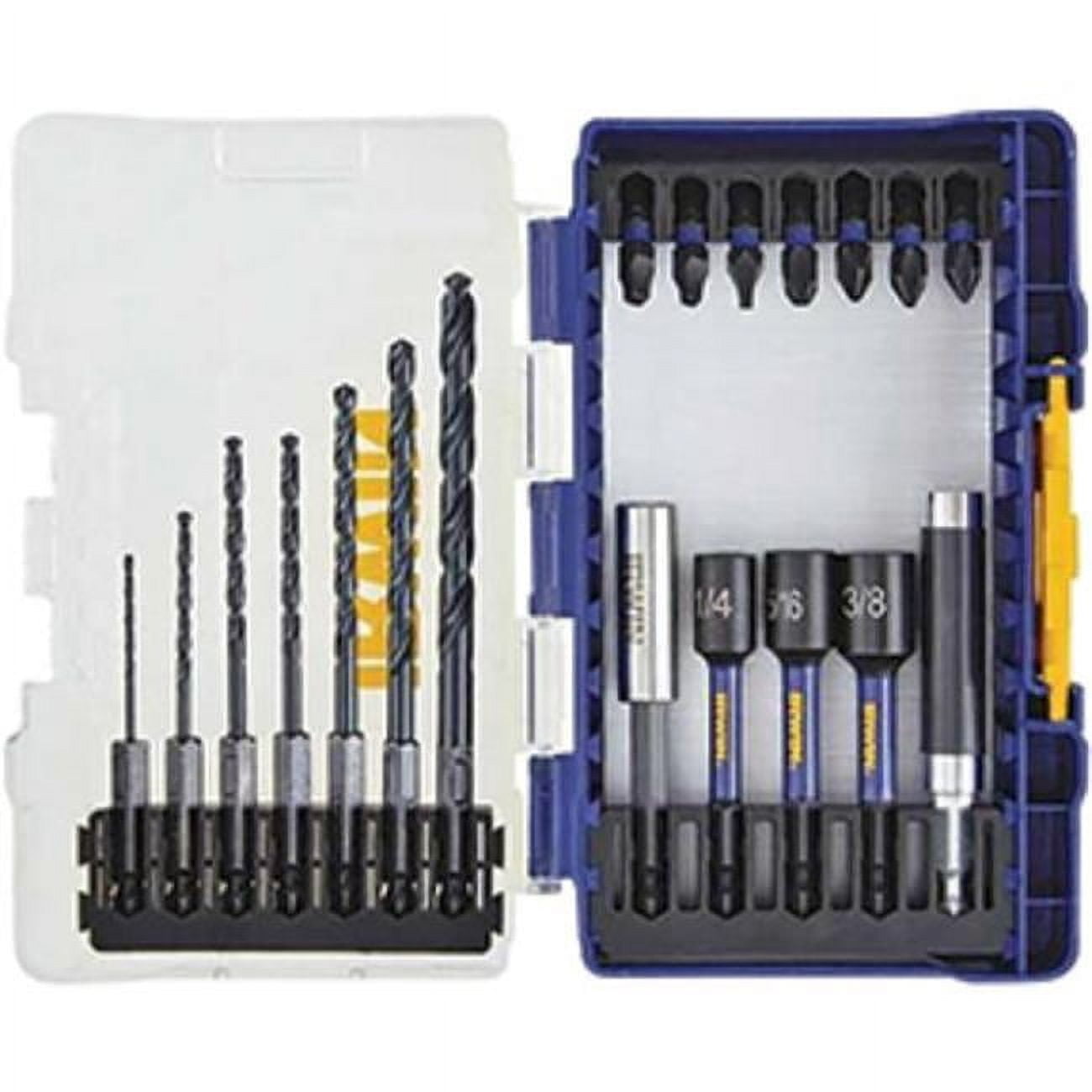 Irwin Vise-Grip VSG-IWAF1319 Impact Screwdriving Bit Set - 19 Piece ...