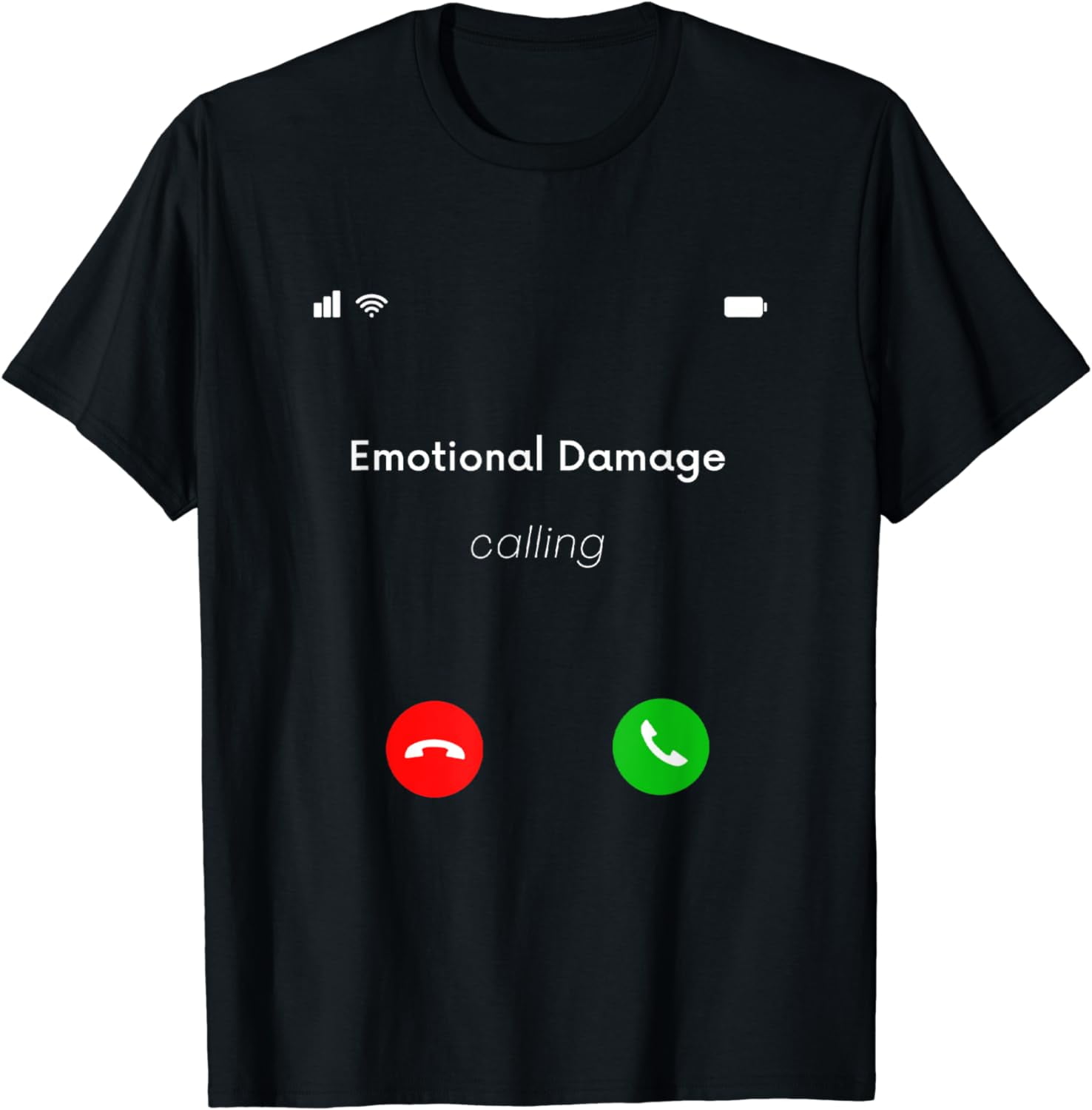 Is Calling Phone Call Funny Viral Meme T-Shirt - Walmart.com