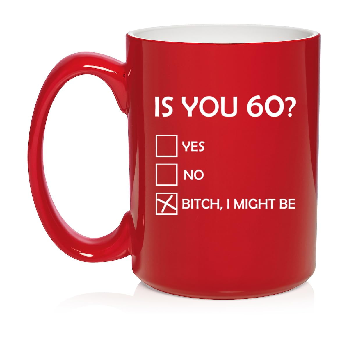 Is You 60 Funny 60th Birthday Gift Ceramic Coffee Mug Tea Cup Gift for ...