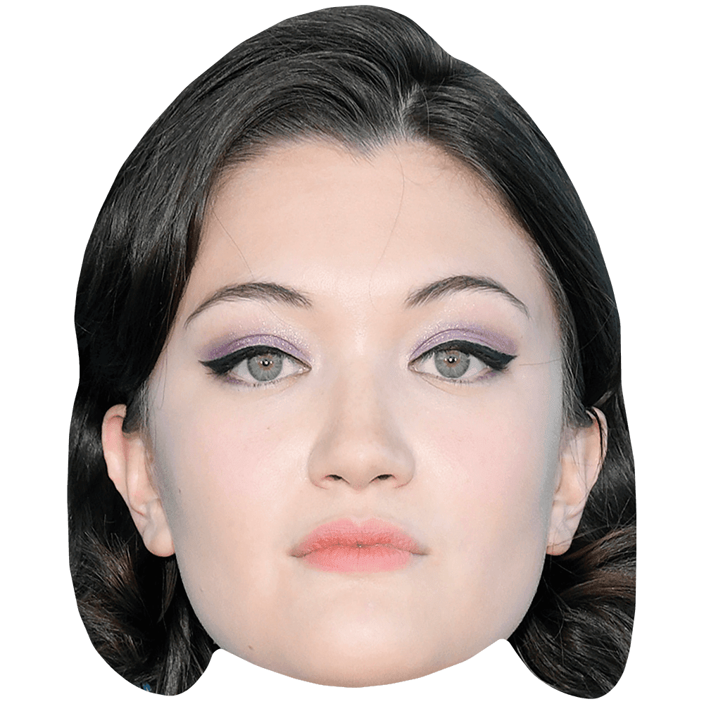 Isa Briones (Short Hair) Celebrity Mask, Flat Card Face, Fancy Dress ...