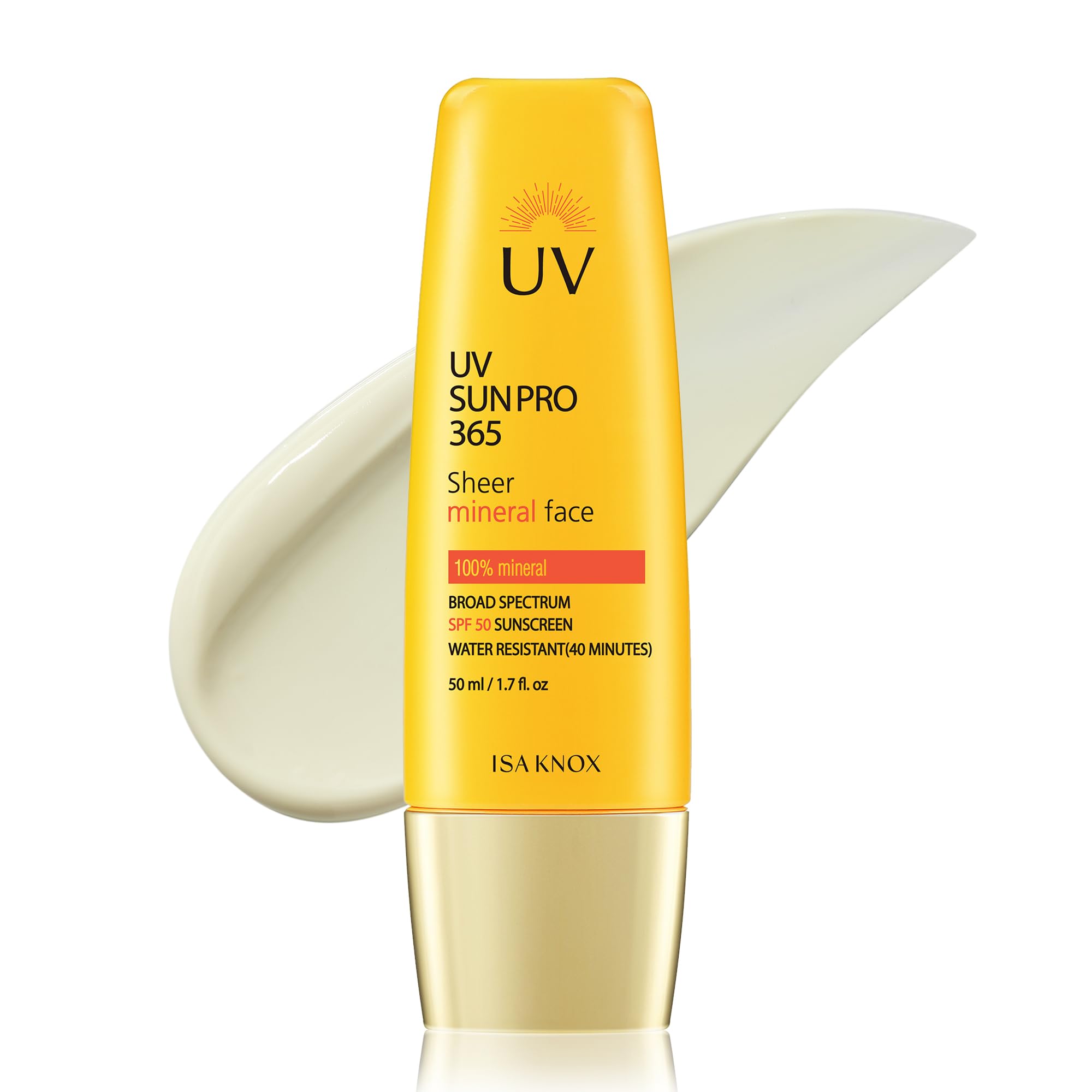 Isa Knox UV SUN PRO Sheer Mineral Sunscreen fl oz) - Korean Skincare ...