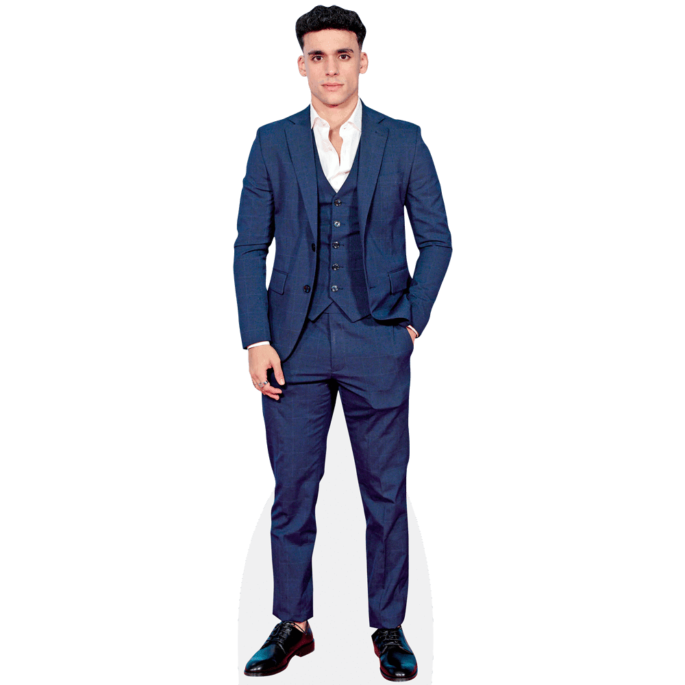Isaac Belk (Blue Suit) Lifesize Cardboard Cutout Standee - Walmart.com