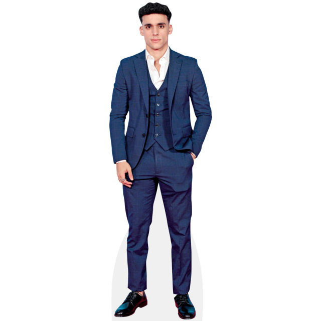 Isaac Belk (Blue Suit) Lifesize Cardboard Cutout Standee - Walmart.com