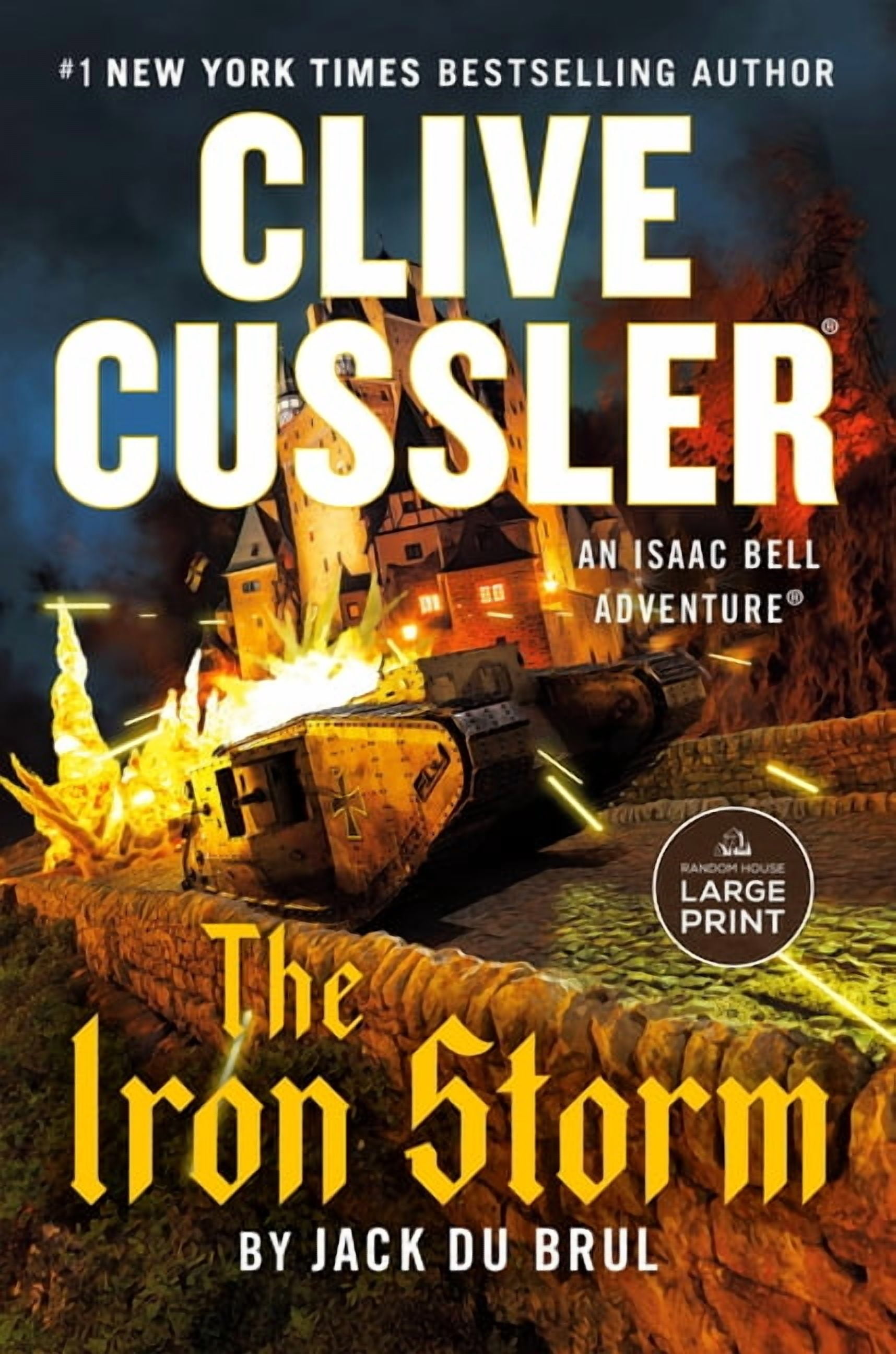 Isaac Bell Adventure Clive Cussler The Iron Storm, (Paperback ...