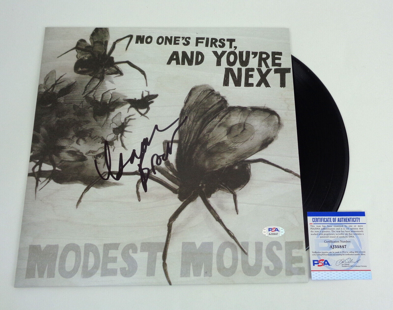 Pre-Owned Isaac Brock Modest Mouse Signed No Ones First & You're Next ...