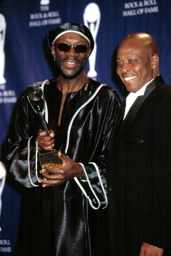 Isaac Hayes And David Porter At The Rock And Roll Hall Of Fame Nyc ...