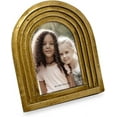 Isaac Jacobs 2x3 Vertical Gold Arc Resin Picture Frame with Gradient ...