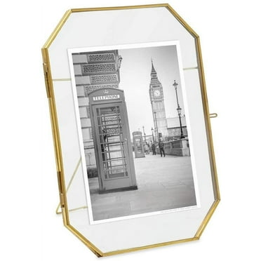 Isaac Jacobs 4x4 Heart-Shaped Resin Picture Frame with Rose Design ...