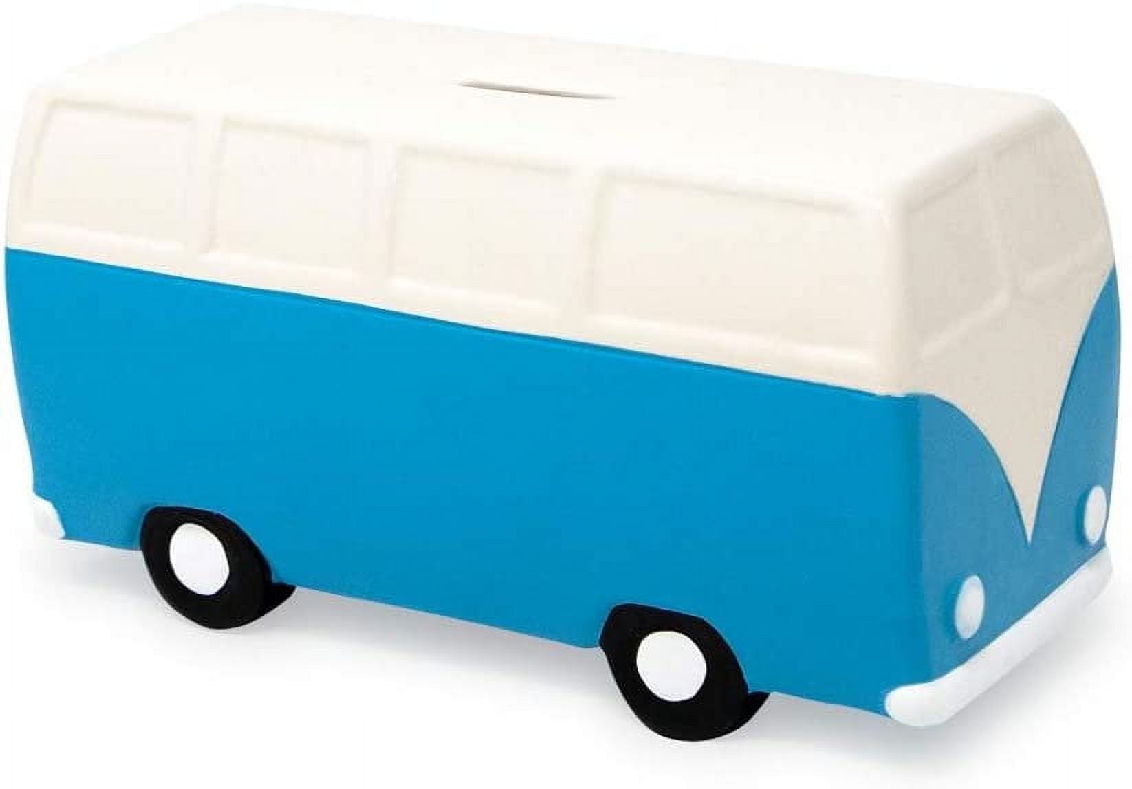 Isaac Jacobs Ceramic Retro Camper Van Coin Bank, Vintage Piggy Bank ...