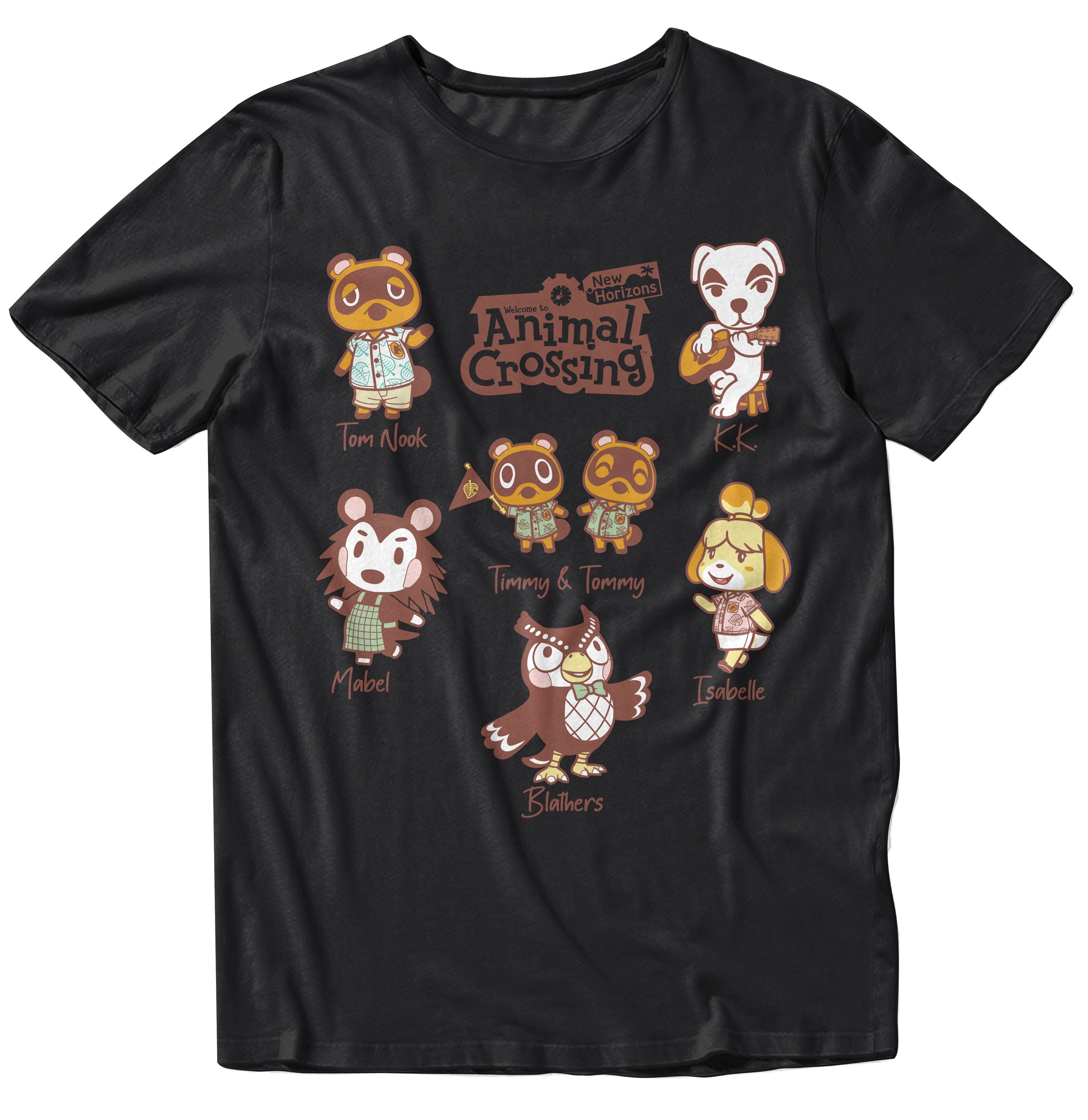 Isaac Morris Limited Animal Crossing Characters Mens and Womens Short ...
