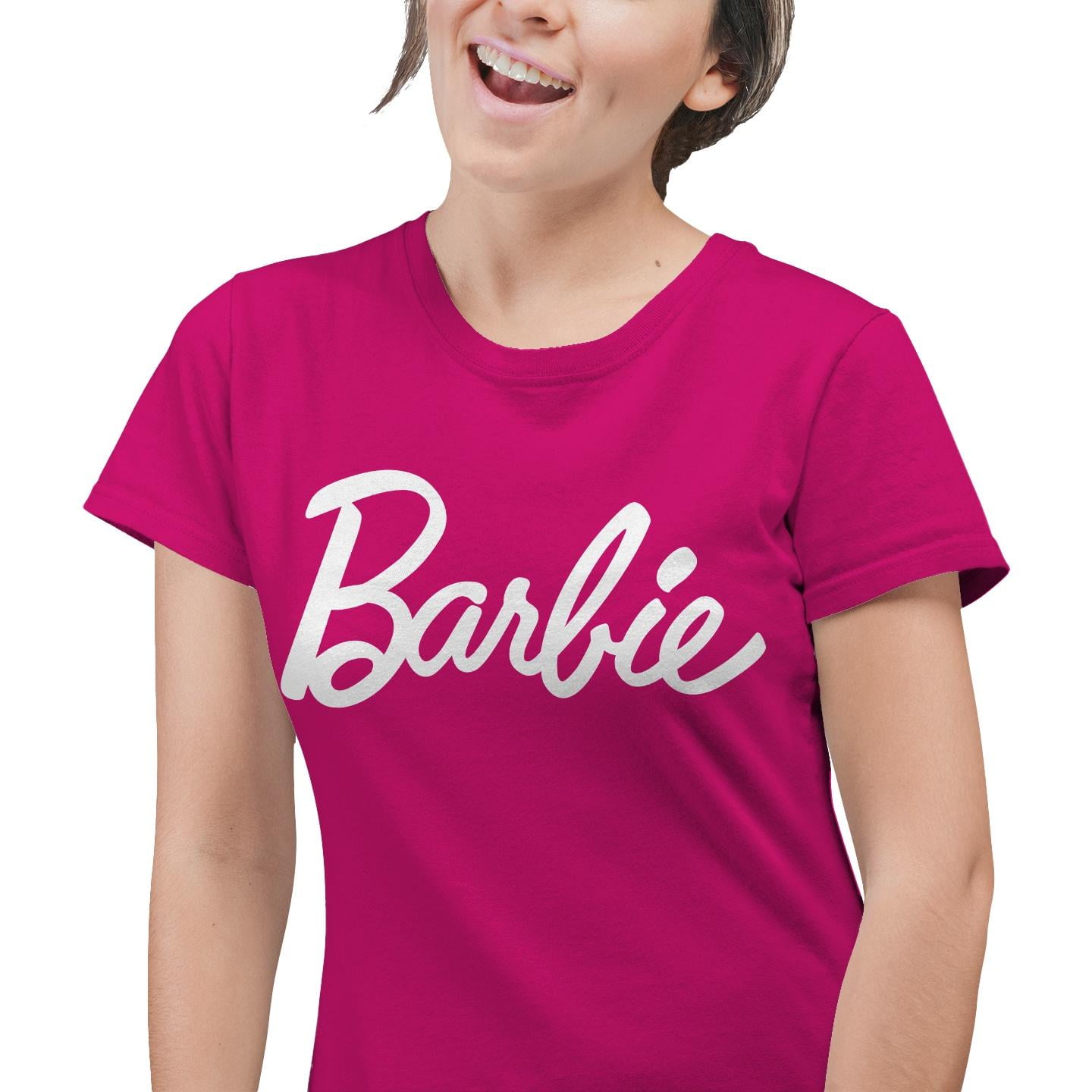 Isaac Morris Limited Barbie Logo Mens and Womens Short Sleeve T-Shirt ...