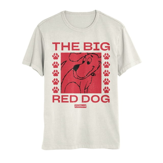 Isaac Morris Limited Clifford The Big Red Dog Paw Prints Mens and ...