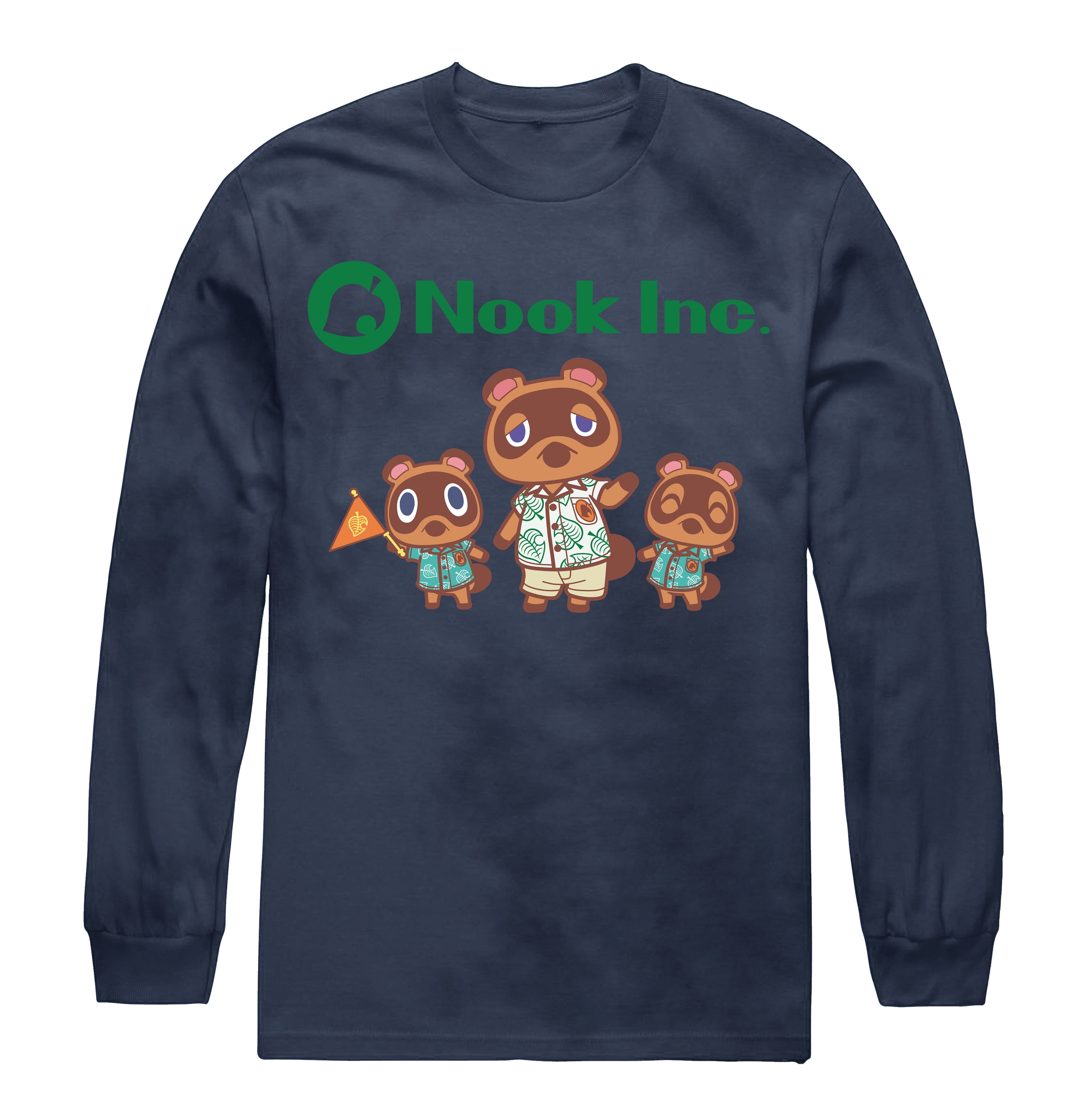 Isaac Morris Limited Nook Inc-Animal Crossing Mens and Womens Crew Neck ...
