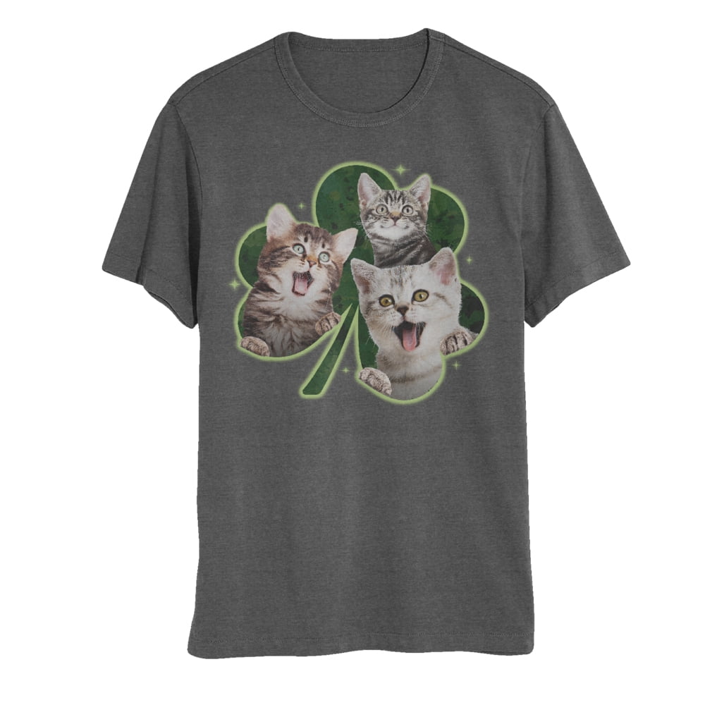 Isaac Morris Limited St Patty Shamrock Kitties Mens and Womens Short ...