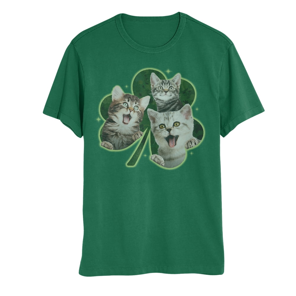 Isaac Morris Limited St Patty Shamrock Kitties Mens and Womens Short ...
