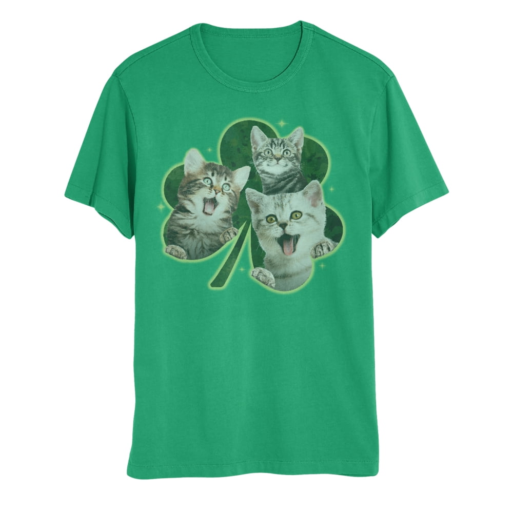 Isaac Morris Limited St Patty Shamrock Kitties Mens and Womens Short ...