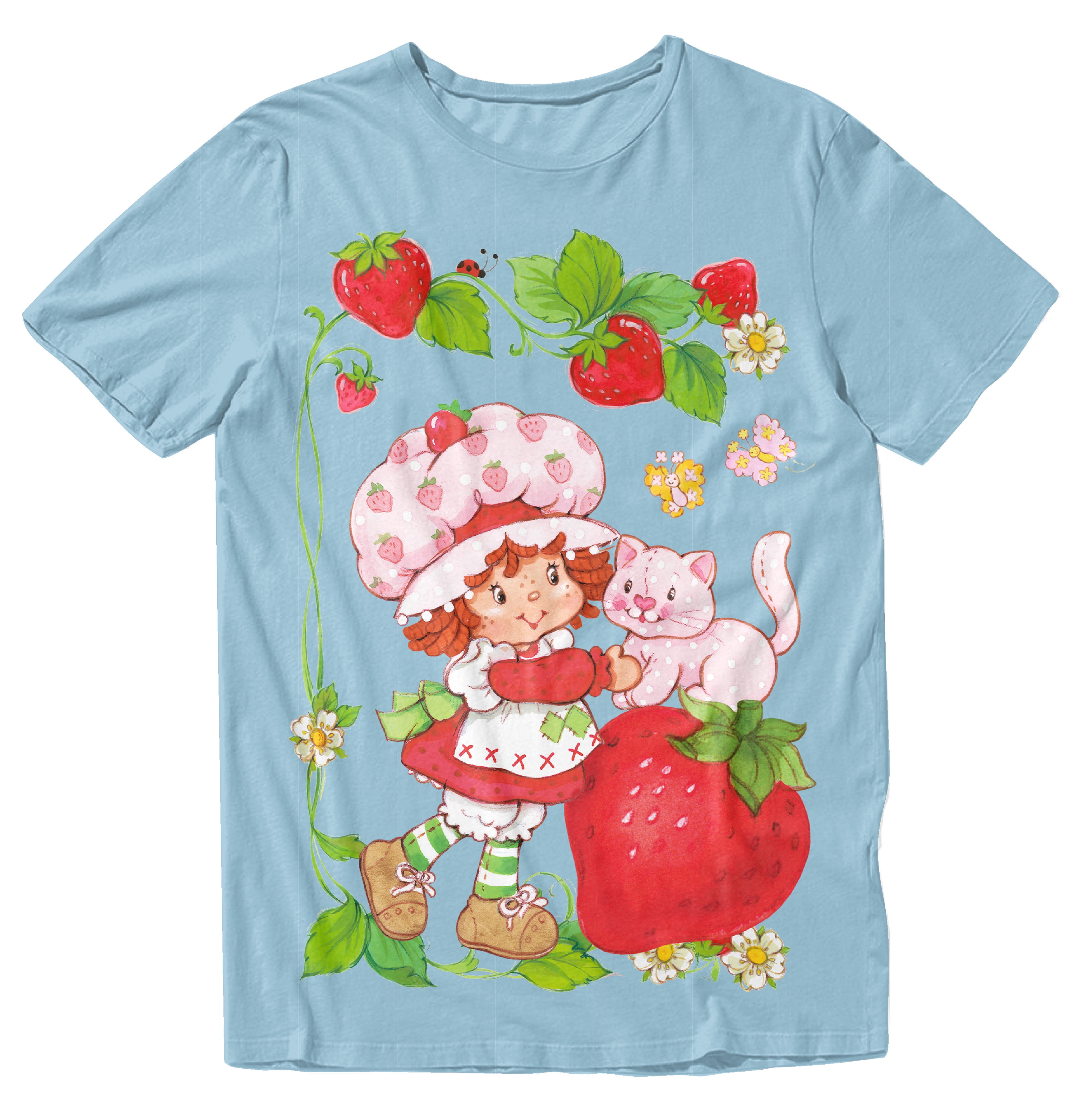 Isaac Morris Limited Strawberry Shortcake Mens and Womens Short Sleeve ...