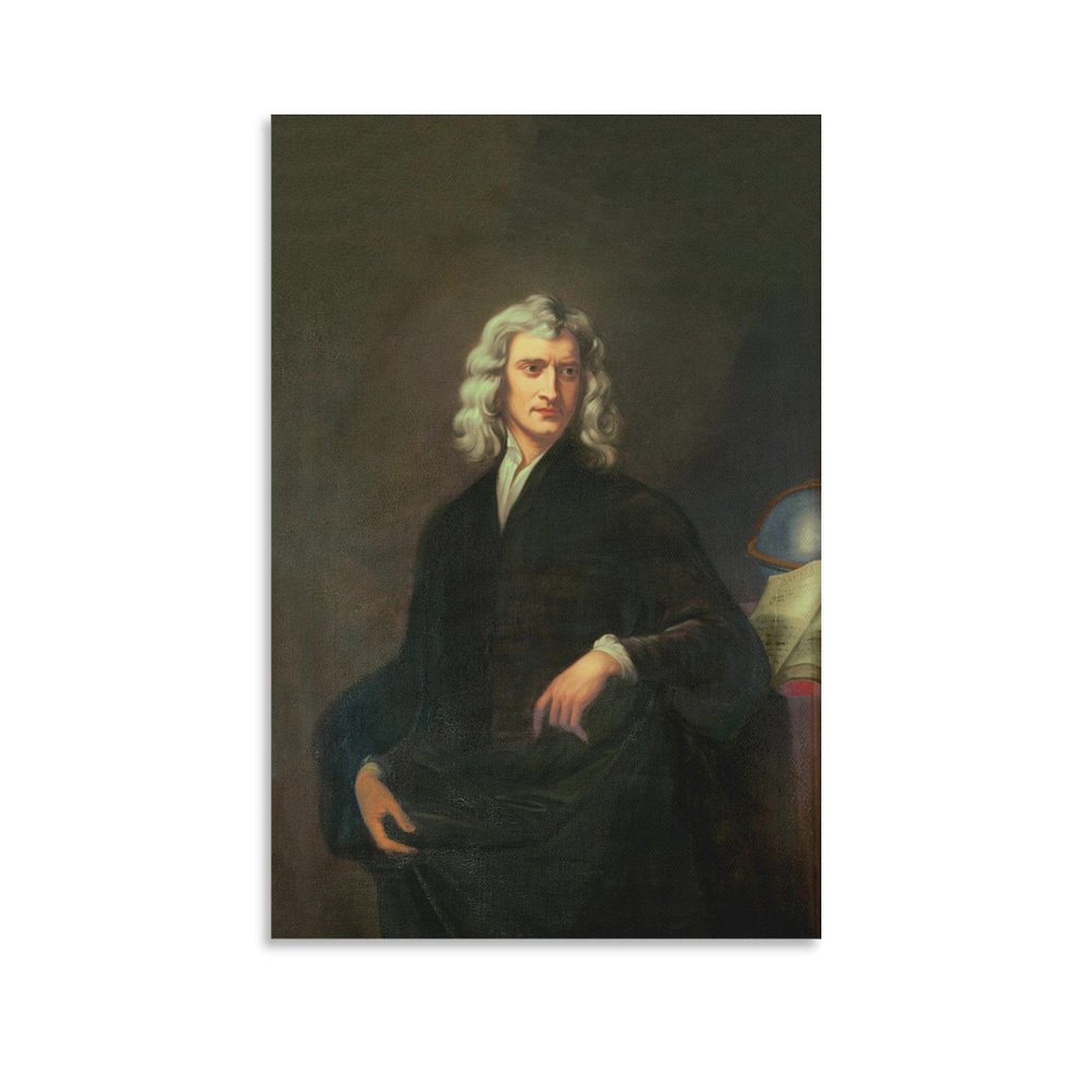 Isaac Newton Physicist Poster Picture Print Canvas Poster Wall Paint ...